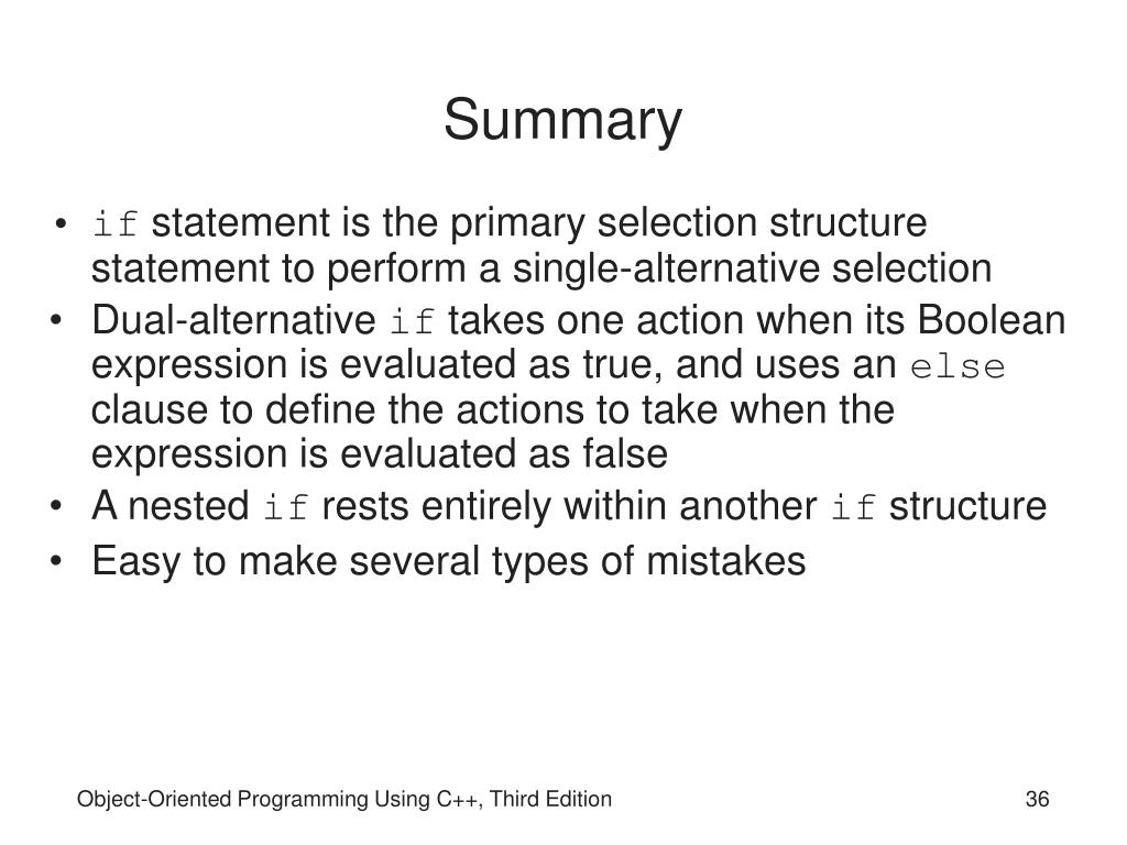 Ppt Object Oriented Programming Using C Third Edition Powerpoint Presentation Id1137597 5629