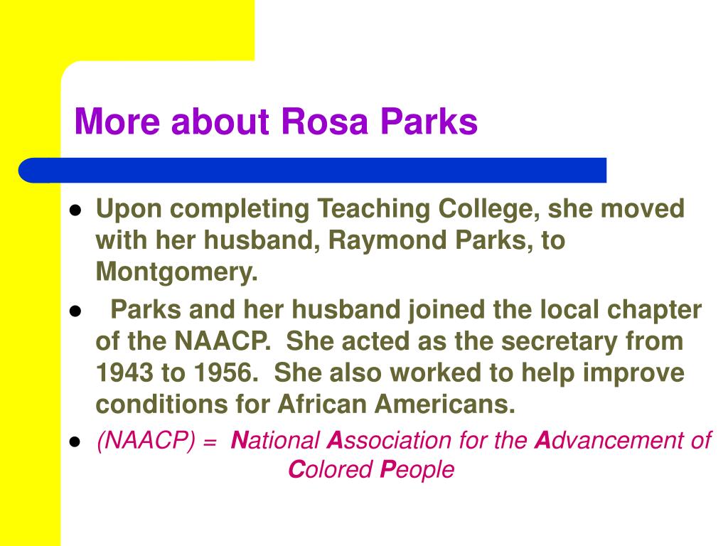 PPT - Rosa Parks: Mother of the Civil Rights Movement PowerPoint ...