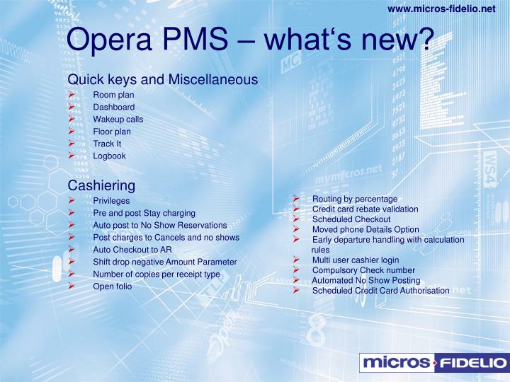 PPT - MICROS - FIDELIO PowerPoint Presentation - ID:1138707