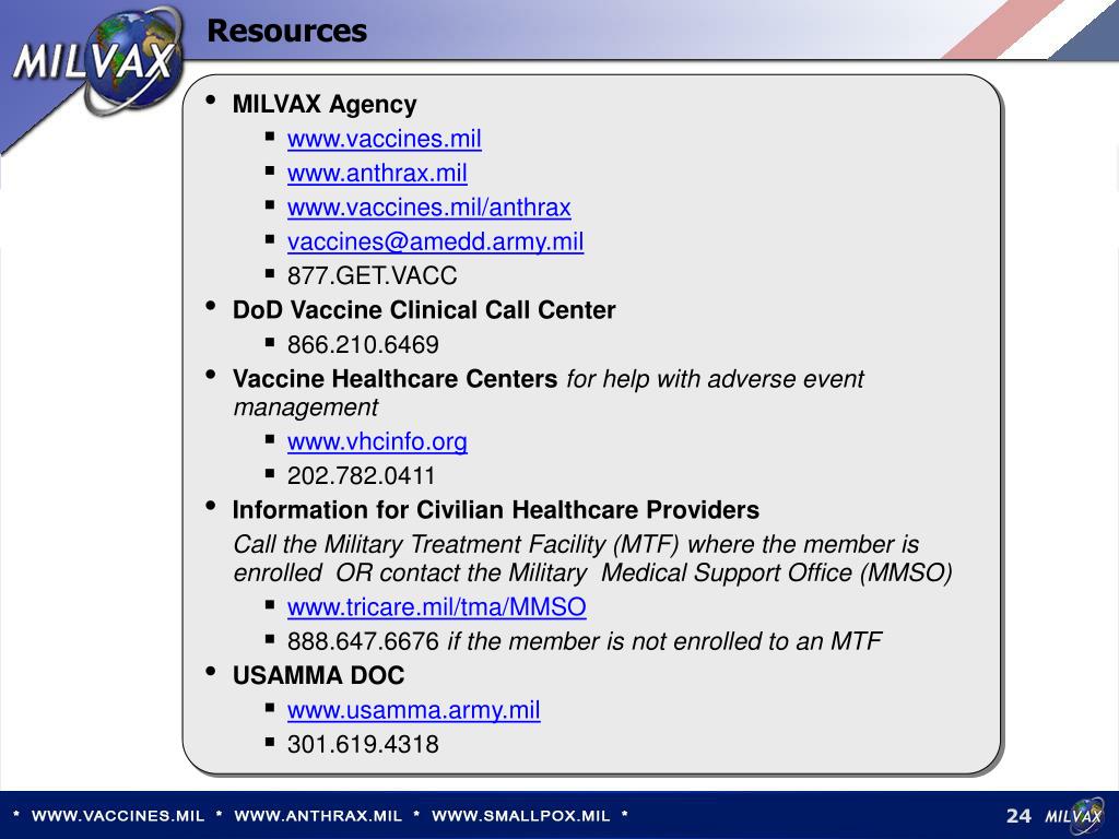 PPT - Anthrax Vaccine Policy and Safety Briefing PowerPoint ...