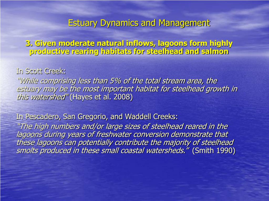PPT - Salmon and Steelhead Conservation through adaptive management of ...