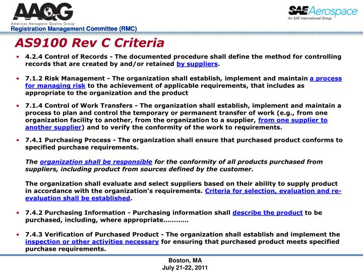 PPT - Effective Auditing of Purchasing & Subtier Supplier Control ...
