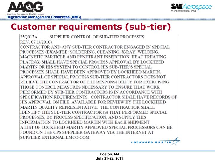 PPT - Effective Auditing of Purchasing & Subtier Supplier Control ...