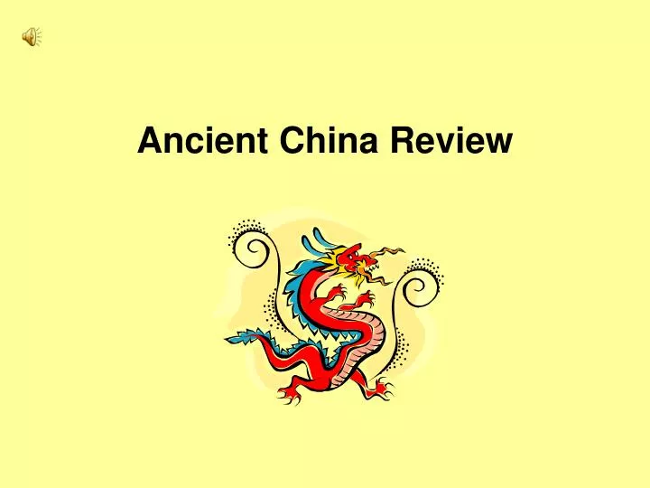 PPT - Ancient China Review PowerPoint Presentation, free download - ID ...