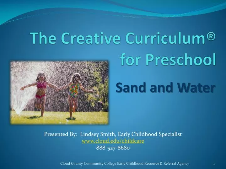 PPT - The Creative Curriculum ® for Preschool PowerPoint Presentation ...