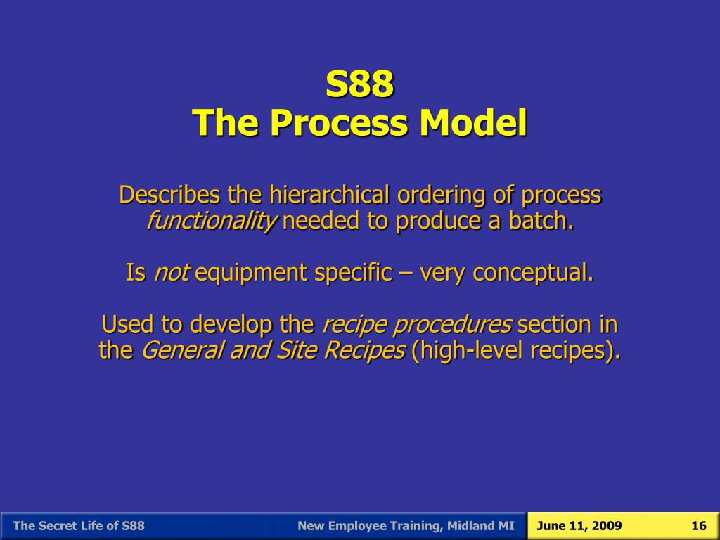 PPT - The Secret Life of S88 ‘Cause hey, everyone needs a another ...