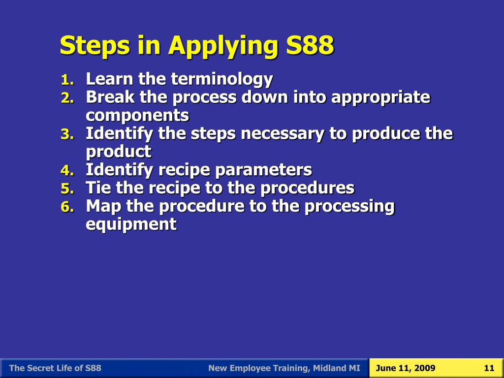 PPT - The Secret Life of S88 ‘Cause hey, everyone needs a another ...