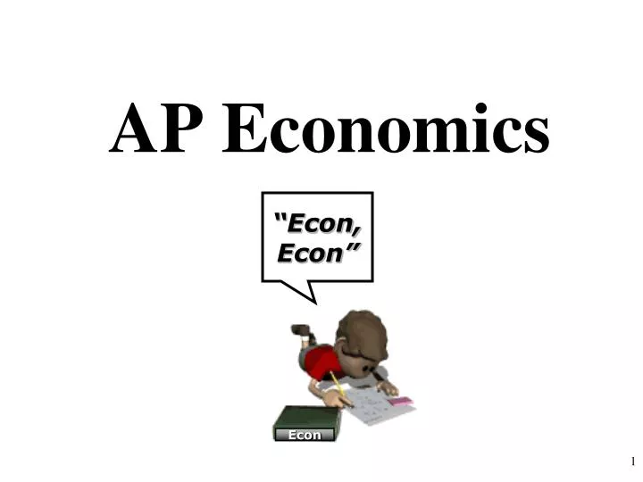 PPT - AP Economics PowerPoint Presentation, free download - ID:1142473