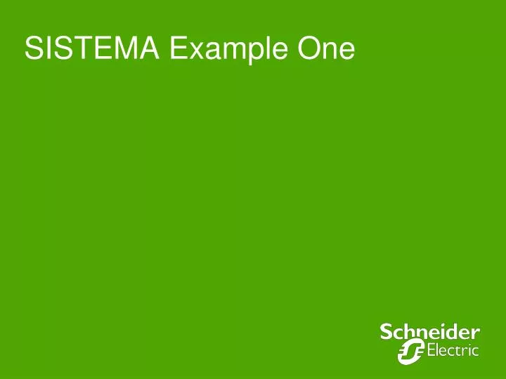 PPT - SISTEMA Example One PowerPoint Presentation, free download - ID ...