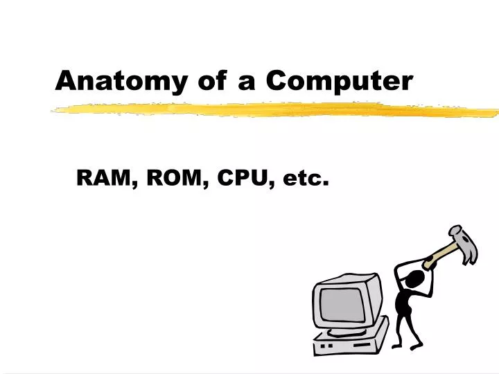 PPT - Anatomy of a Computer PowerPoint Presentation, free download - ID ...