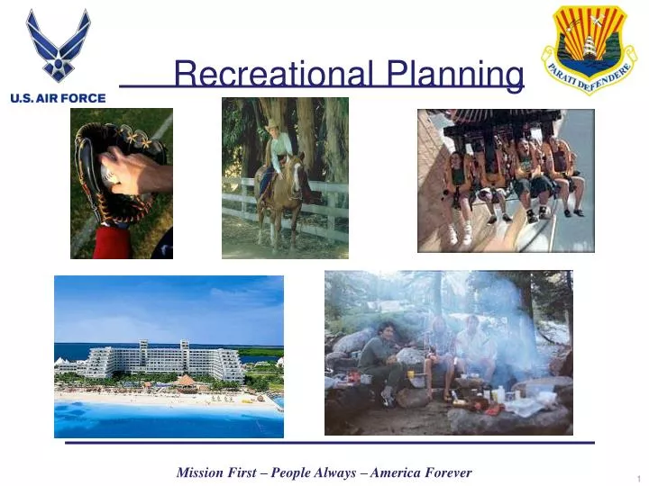 PPT - Recreational Planning PowerPoint Presentation, free download - ID ...
