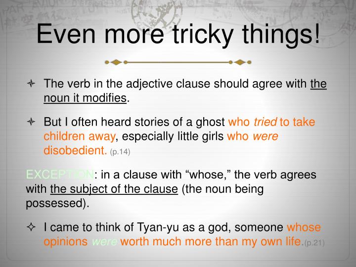 PPT - Adjective Clauses PowerPoint Presentation - ID:1143537