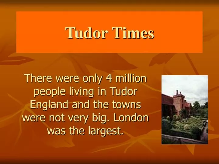 PPT - Tudor Times PowerPoint Presentation, free download - ID:1144206