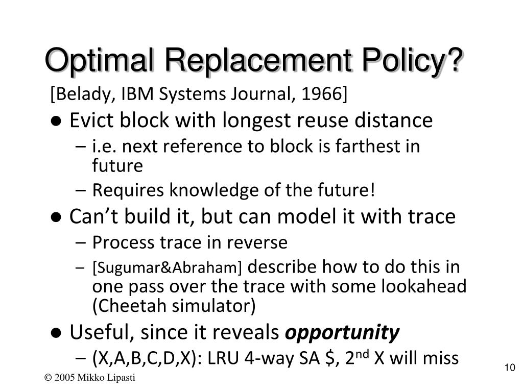 PPT - Cache Replacement Policies PowerPoint Presentation, free download ... PPT - Cache Replacement Policies PowerPoint Presentation, free download ...