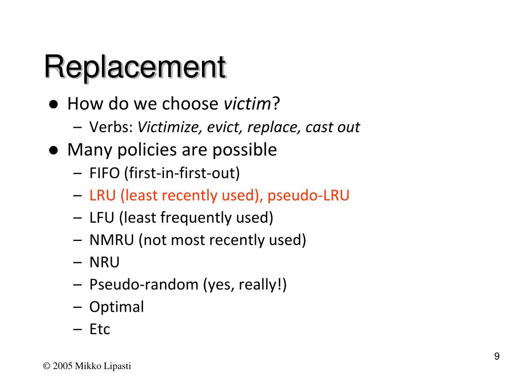 PPT - Cache Replacement Policies PowerPoint Presentation, free download ... PPT - Cache Replacement Policies PowerPoint Presentation, free download ...