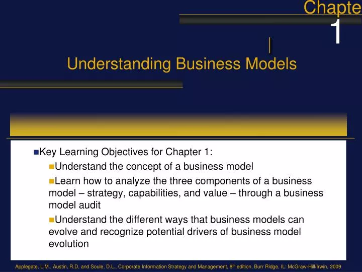PPT - Understanding Business Models PowerPoint Presentation, free ...