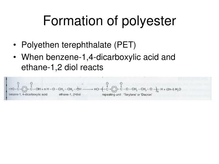 PPT - Condensation polymers PowerPoint Presentation - ID:1144700