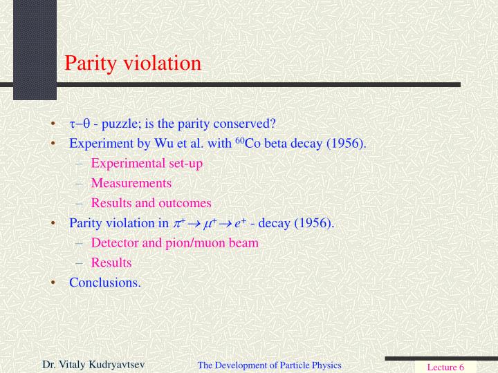PPT - The Development of Particle Physics PowerPoint Presentation - ID ...