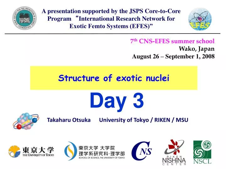 PPT - Structure of exotic nuclei PowerPoint Presentation, free download ...