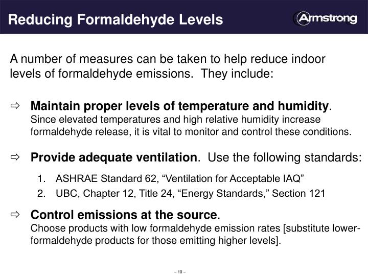 PPT - The Basics of Formaldehyde: What You Need to Know PowerPoint ...