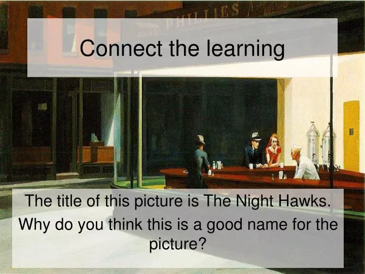PPT - Connect the learning PowerPoint Presentation, free download - ID ...