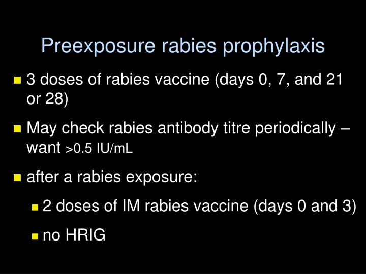 PPT - Rabies and Intradermal Rabies Vaccination PowerPoint Presentation ...