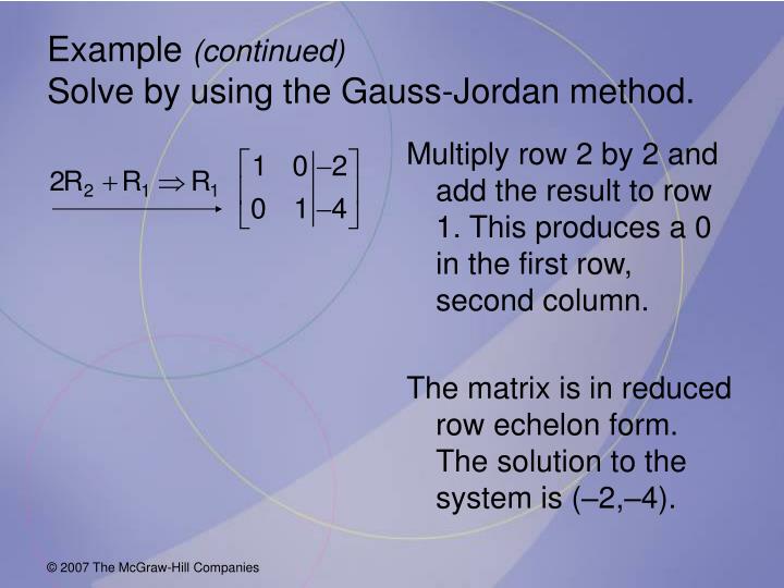 PPT - Chapter 3: Systems of Linear Equations PowerPoint Presentation - ID:1148983
