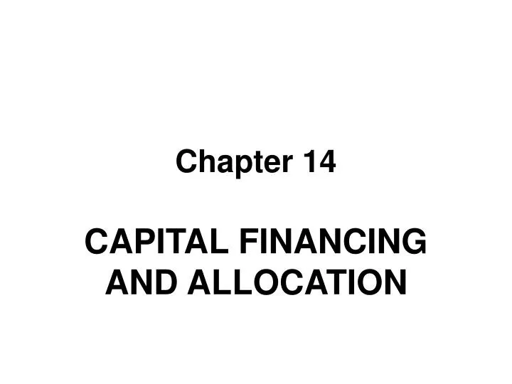 PPT - Chapter 14 PowerPoint Presentation, free download - ID:1149147