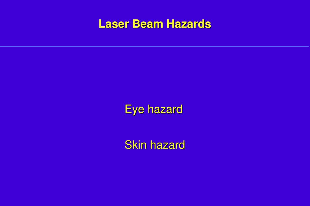 PPT - MGH Wellman Center for Photomedicine Laser Safety PowerPoint ...