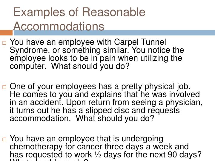 PPT - Accommodating people with disabilities PowerPoint Presentation ...