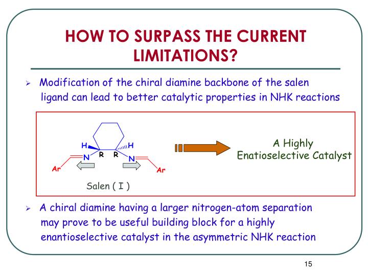 PPT - CATALYTIC ASYMMETRIC NOZAKI-HIYAMA-KISHI REACTION: ROLE OF ...