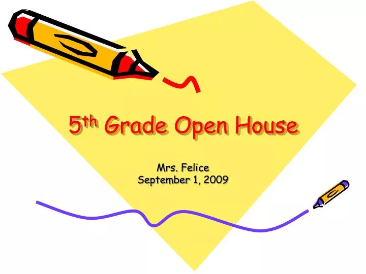 PPT - 5 th Grade Open House PowerPoint Presentation, free download - ID ...