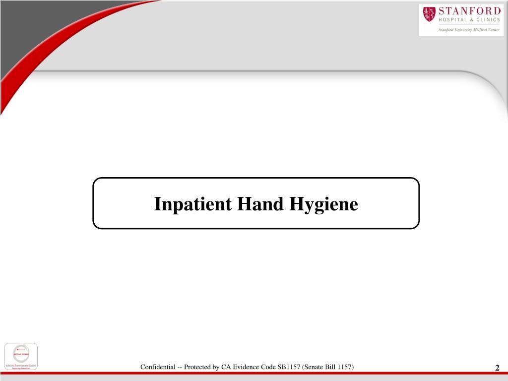 PPT - Infection Prevention and Control Inpatient Hand Hygiene ...