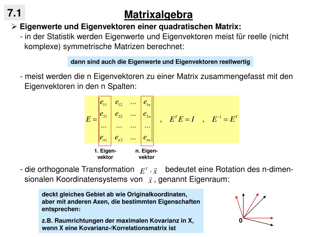 PPT - Eigenwerttechniken PowerPoint Presentation, free download - ID ...