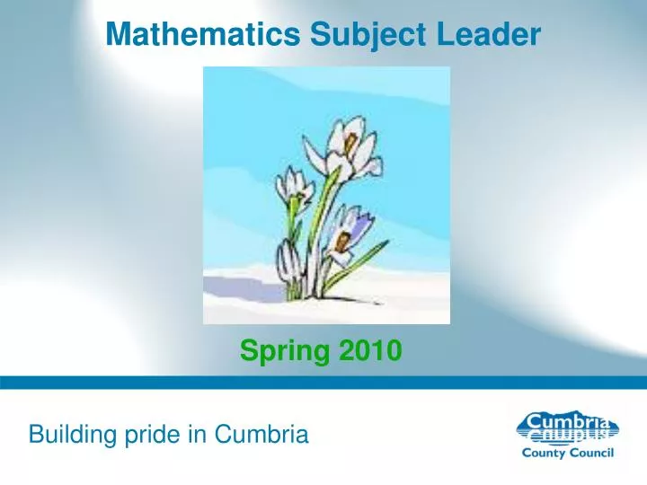 PPT - Mathematics Subject Leader PowerPoint Presentation, free download ...