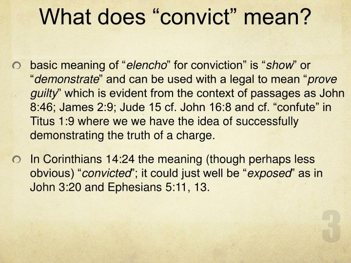 PPT - The Convicting Work of the Holy Spirit in John 16:8-11 PowerPoint ...