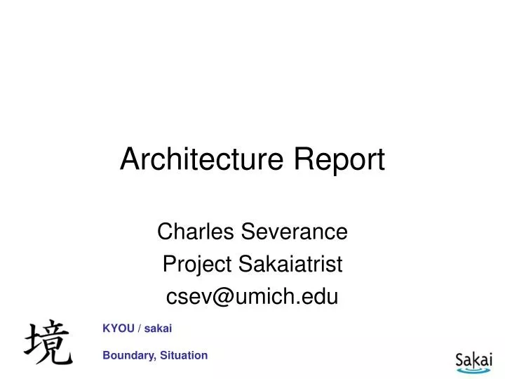 PPT - Architecture Report PowerPoint Presentation, free download - ID ...