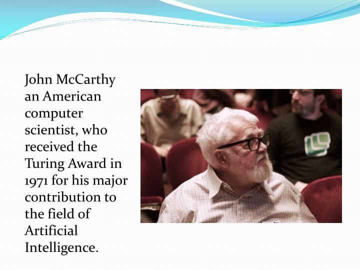 PPT - John McCarthy PowerPoint Presentation - ID:1155192
