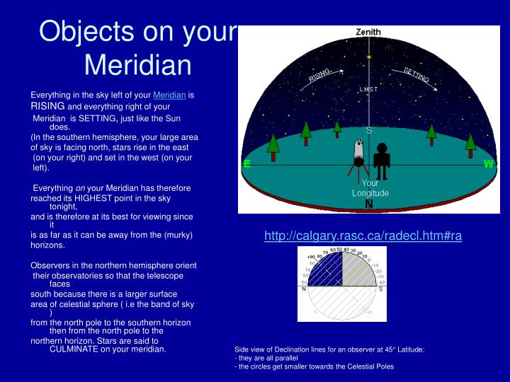 PPT - Finding celestial objects in our night sky requires knowing ...