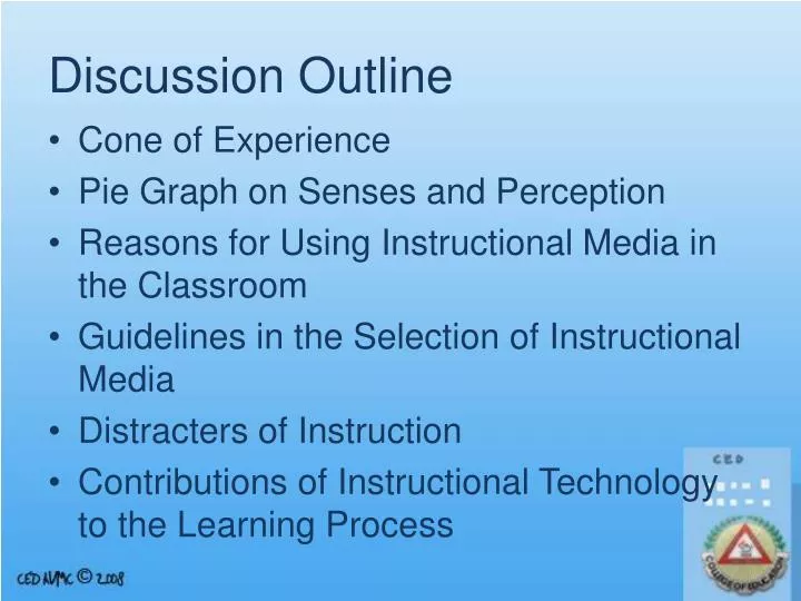 PPT - Discussion Outline PowerPoint Presentation, free download - ID ...