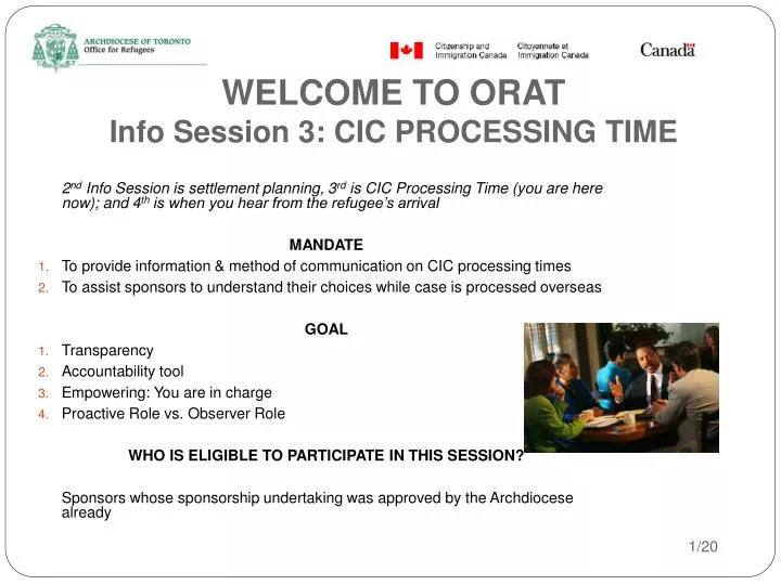 PPT - WELCOME TO ORAT Info Session 3: CIC PROCESSING TIME PowerPoint ...