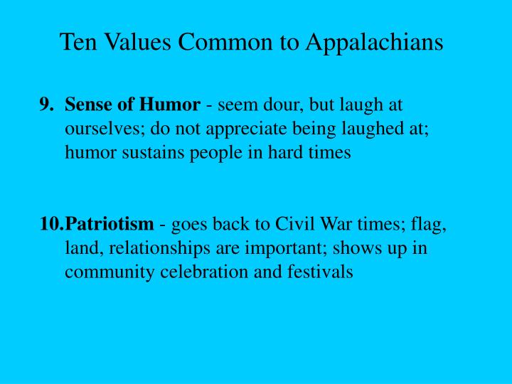 PPT - Appalachian History PowerPoint Presentation - ID:115614