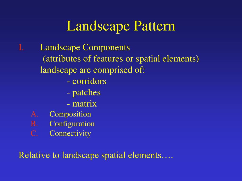 PPT - habitat interspersion – Leopold’s Law of Interspersion PowerPoint ...