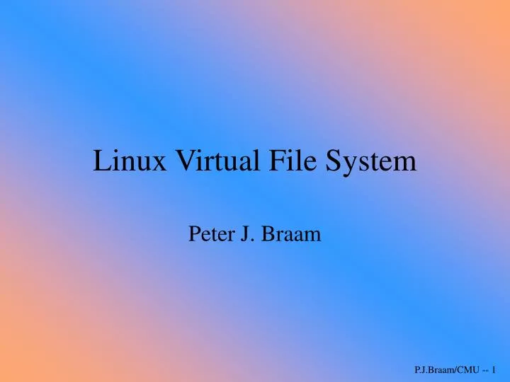 PPT - Linux Virtual File System PowerPoint Presentation, free download ...