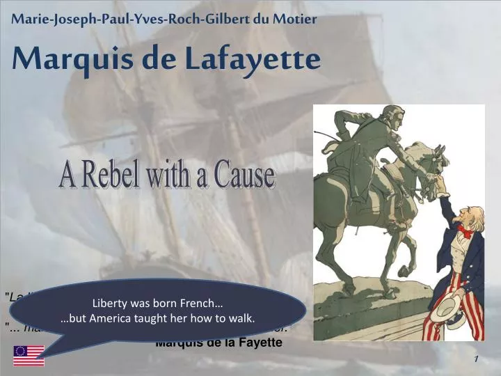 PPT - Marie-Joseph-Paul-Yves-Roch-Gilbert du Motier Marquis de ...