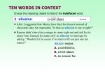 PPT - IMPROVING VOCABULARY SKILLS PowerPoint Presentation - ID:1158665