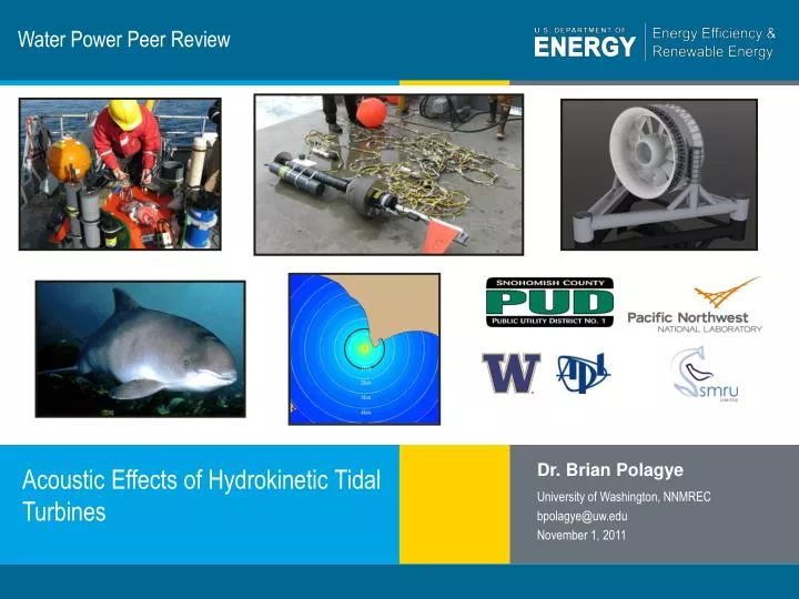 PPT - Water Power Peer Review PowerPoint Presentation, free download ...