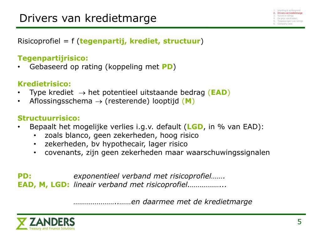 PPT - Kredietwaardigheid in het kader van bankkrediet PowerPoint ...