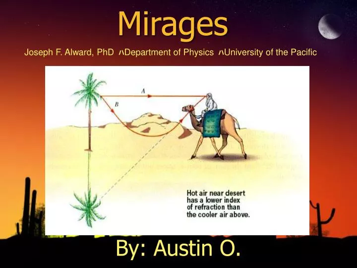 PPT - Mirages PowerPoint Presentation, free download - ID:1159545