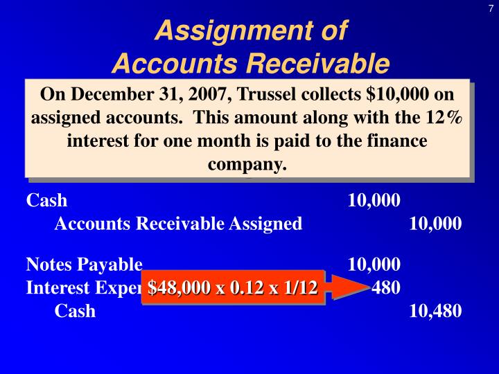 PPT - Accounts Receivable Financing Agreements PowerPoint Presentation - ID:1159903